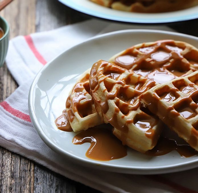 Waffles con manjar - Bionoticias.cl