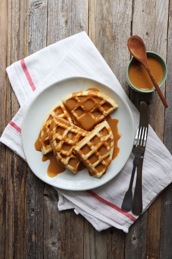 Waffles con manjar - Bionoticias.cl